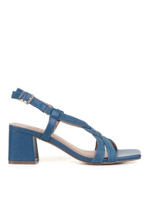 Sandali Blu Intrecciato Bibi Lou – Lambitelli